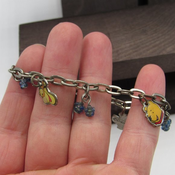 Jewelry | 65 Rustic Winnie The Pooh Bracelet Vintage | Poshmark